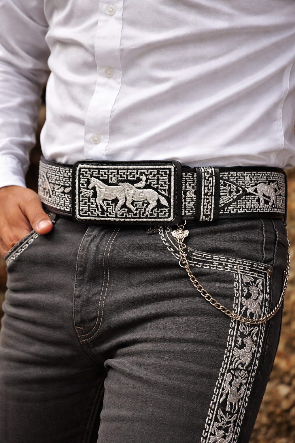 Cintos Charros Mexicanos – Cinturones Tradicionales de Cuero Artesanal ...