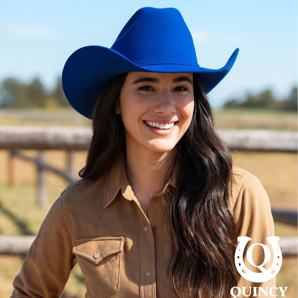 Texanas Para Mujer | Sombreros Vaqueros Femeninos – Quincy Boots – El ...